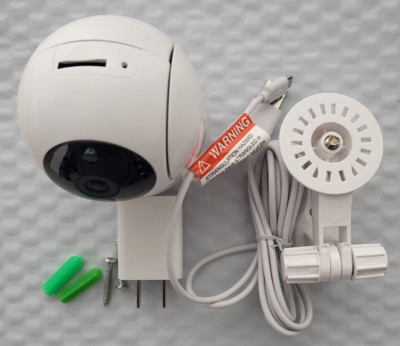 MOBI Cam HDX Smart HD Pan & Tilt Wi-Fi Baby Monitoring Camera with 2 ...