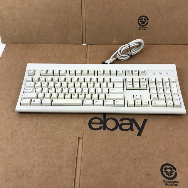 Vintage Microsoft Kbd-win95 Wired 5 Pin DIN Keyboard Tested for sale ...