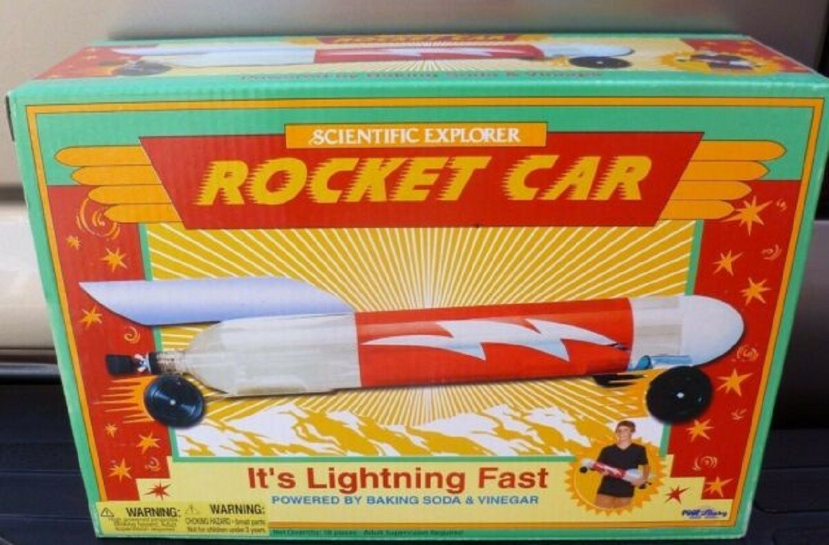Baking Soda And Vinegar Rocket Car