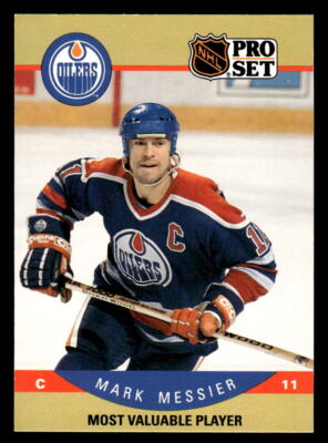 1990-91 Pro Set - #397 Mark Messier - Edmonton Oilers | eBay