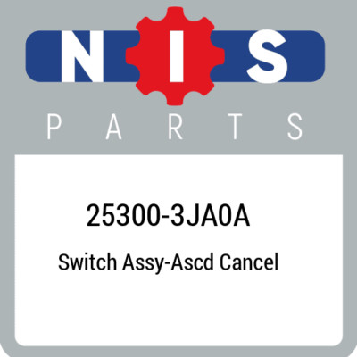 25300-3JA0A Nissan Switch assy-ascd cancel 253003JA0A, New Genuine OEM ...