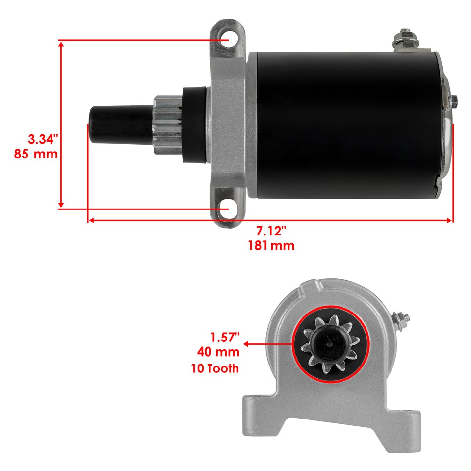 Starter for Tecumseh OHV125 OHV130 OHV135 Small Engine 36914 37425 47 ...