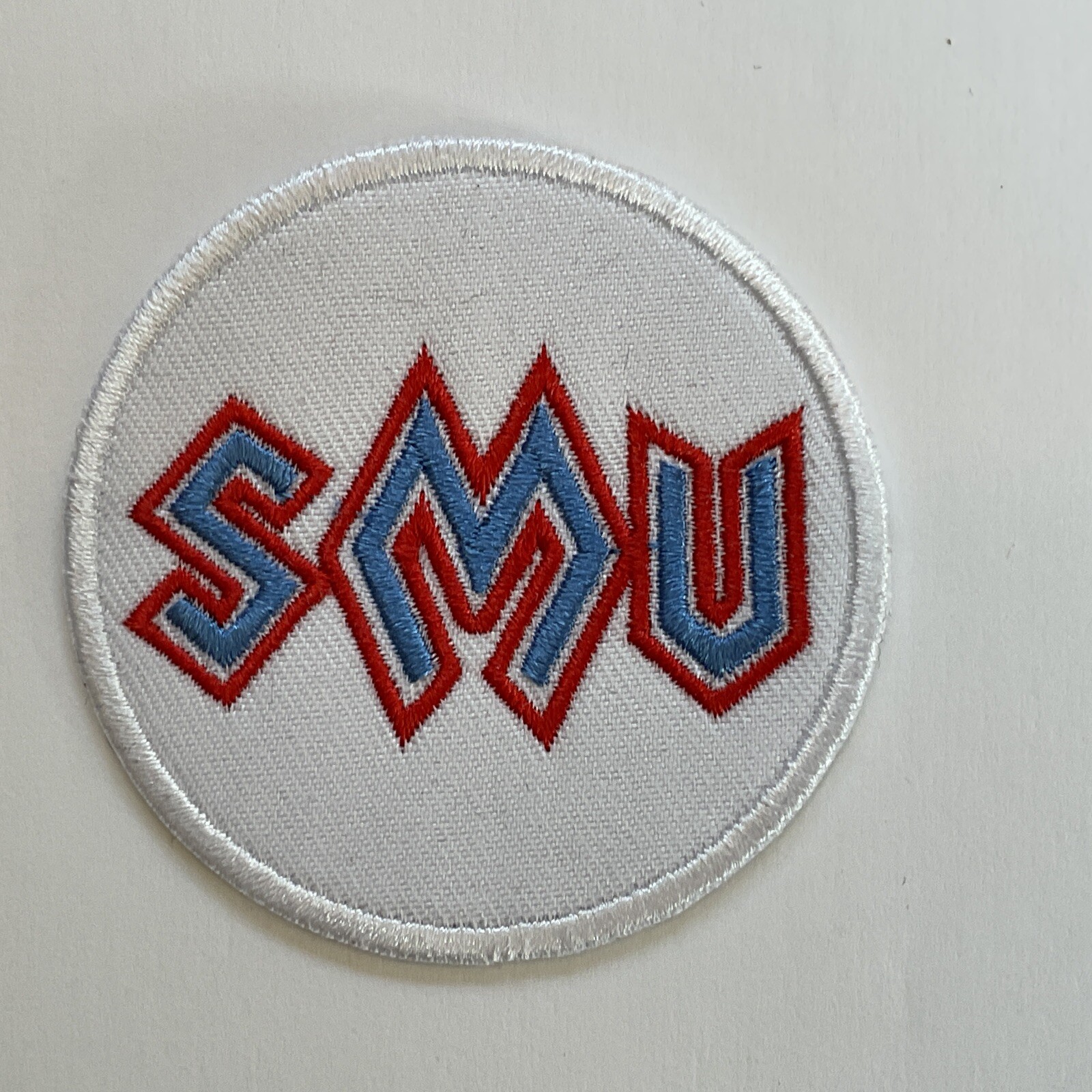 SMU Southern Methodist University Mustangs VINTAGE EMBROIDERED IRON ON ...