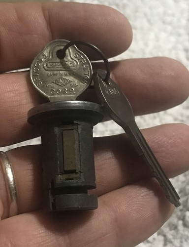 Original NOS 1935 Ford locking Hub-cap Lock Cylinder | eBay