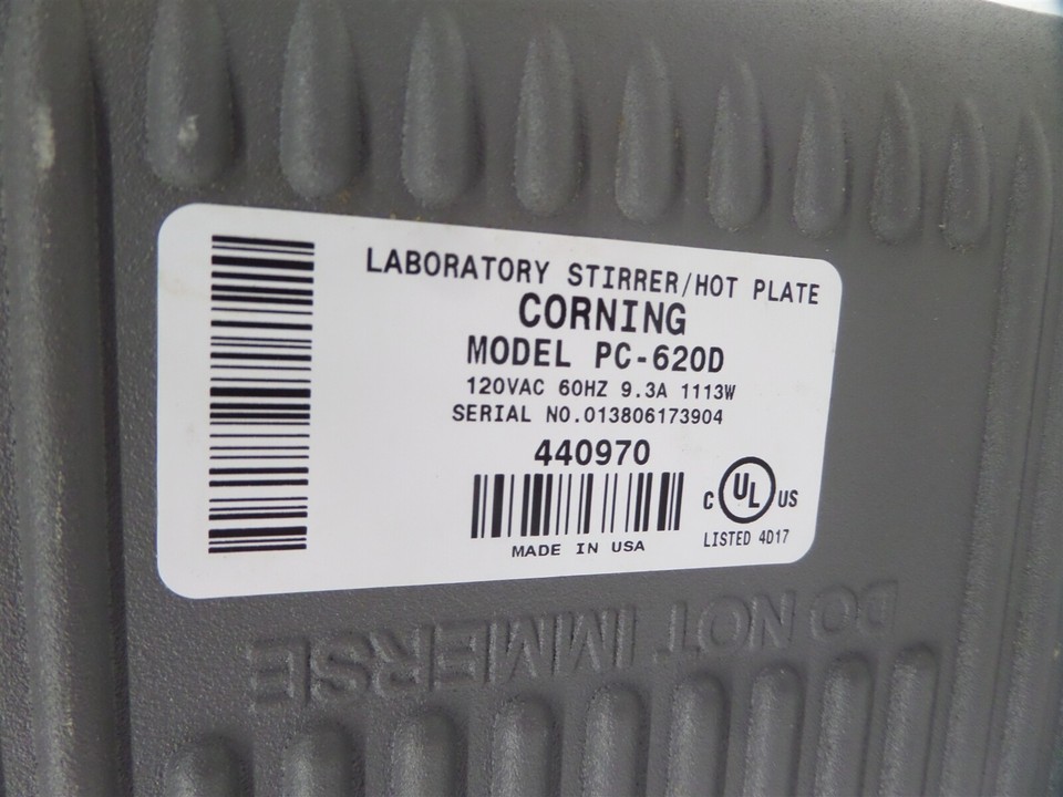 Corning PC-620D Magnetic Hotplate Stirrer | eBay