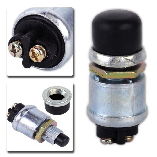 Universal Waterproof Momentary Ignition Switch Push Starter Button 60/ ...