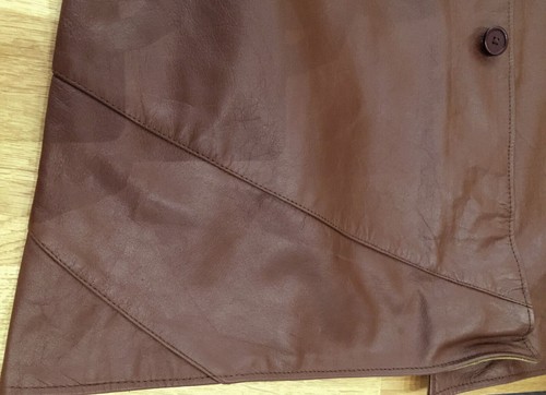 BRITISH 1940 BROWN LEATHER JERKIN BRAND NEW REMAKE [01073] | eBay UK