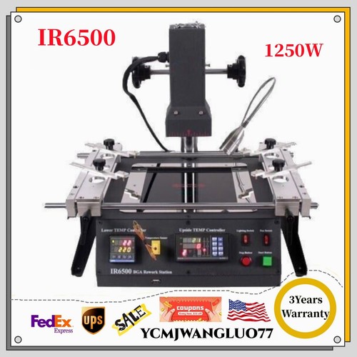 IR6500 BGA Reballing Machine Rework Station Infrared Solder Welder ...