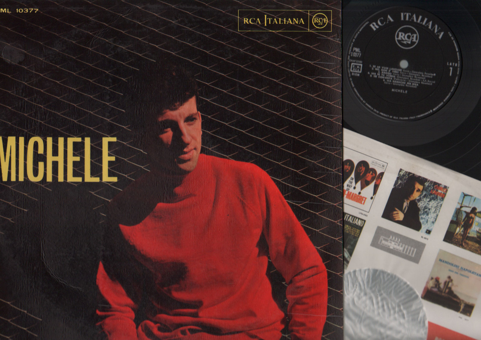 LP MICHELE 1° ALBUM 1963 RCA ITALIANA PML 10377 MOGOL REVERBERI LEVA ...