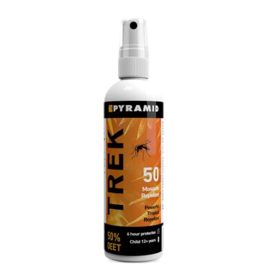Pyramid Trek 50 100ml Insect/ Mosquito Repellent Deet Spray Malaria ...