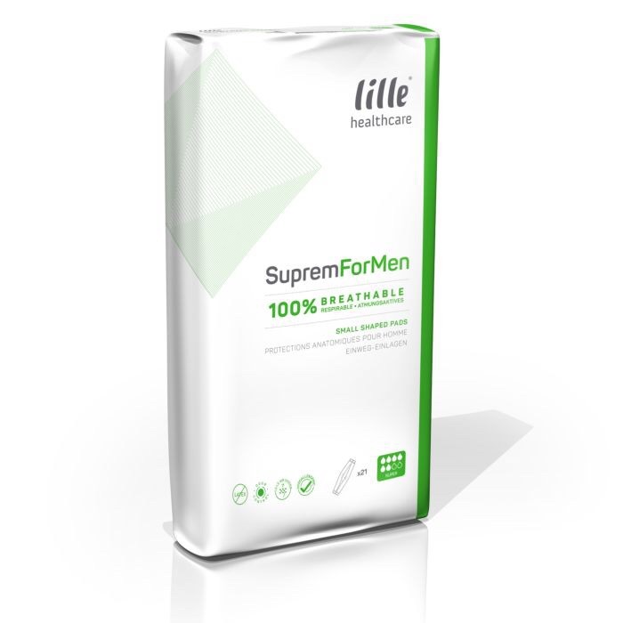 Lille Suprem Incontinence Pads For Men Extra LSFE3171 - 6 Packs of 14 ...