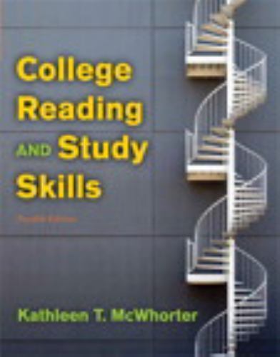 College Reading and Study Skills by Kathleen T. McWhorter and Brette M ...