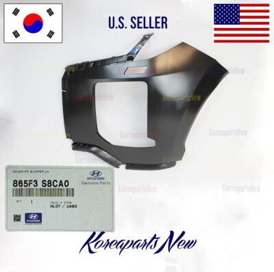 FRONT Bumper Cover Left DRIVER Side 865F3S8CA0 ⭐OEM⭐ Hyundai Palisade ...