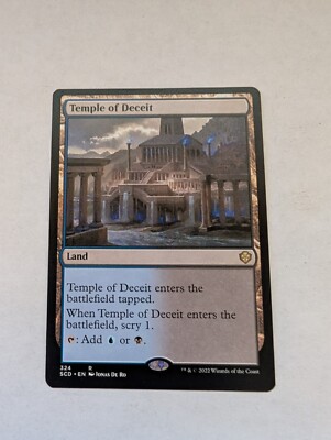 Temple of Deceit Starter Commander Decks Regular MTG NM | eBay