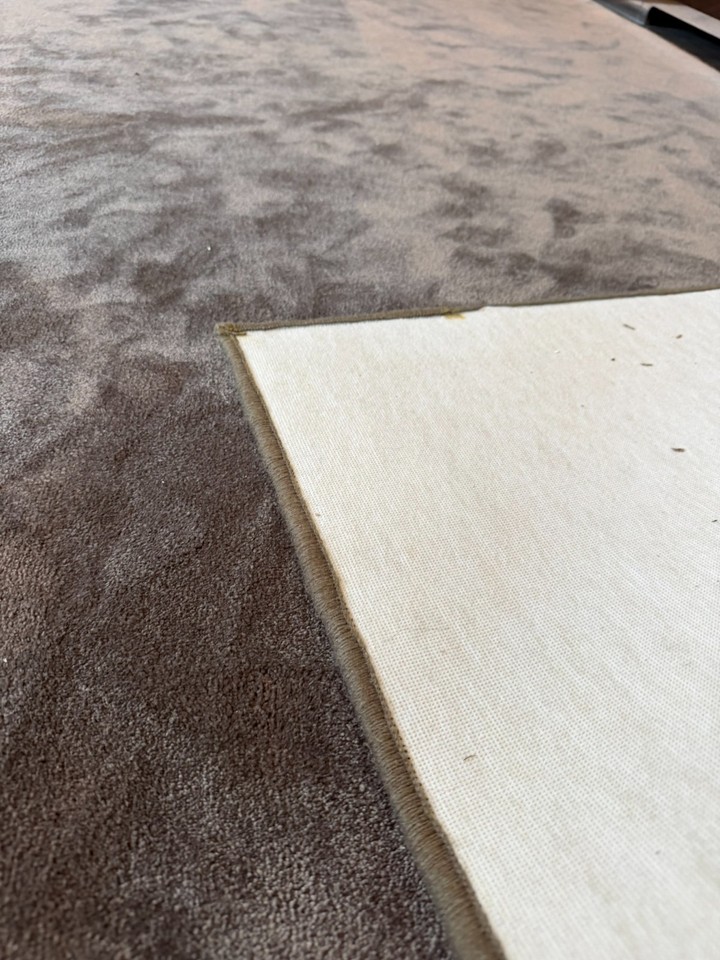 Large Custom Taupe Rug / Carpet - 340cm x 300cm | eBay UK