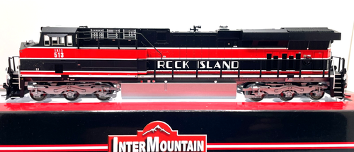 HO INTERMOUNTAIN 49720-01 ES44AC IOWA INTERSTATE ROCK ISLAND HERITAGE ...