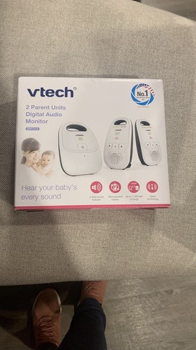 VTech DM112-2 Digital Audio Baby Monitor with Two Parent Units for sale ...
