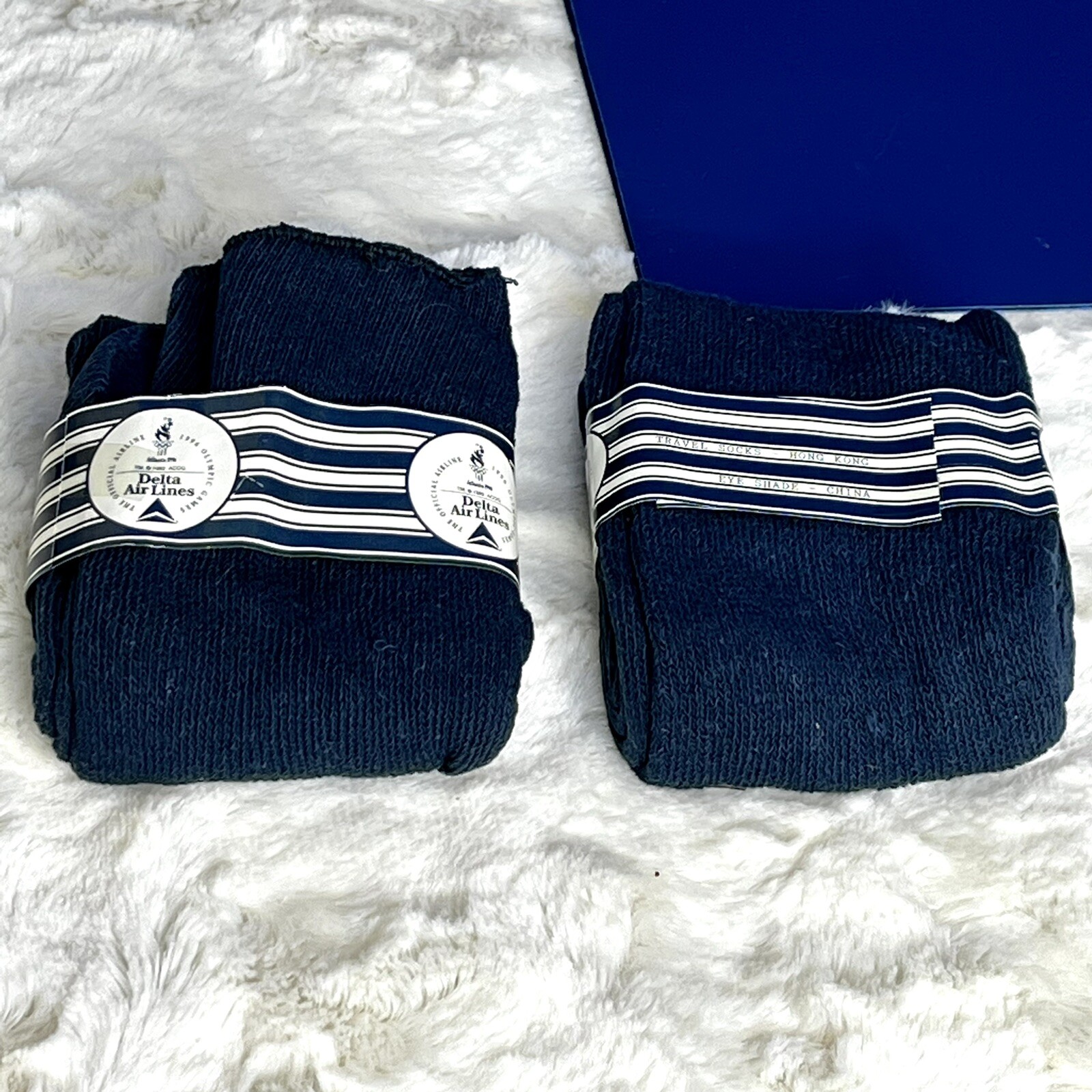 VTG Delta Airlines 1996 Olympics Travel Socks Official Airline Lot Of 2 ...