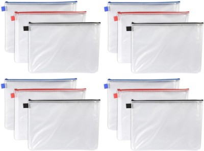 12 x Heavy Duty Extra Strong A4+ Foolscap Tuff Bags 500 Micron ...