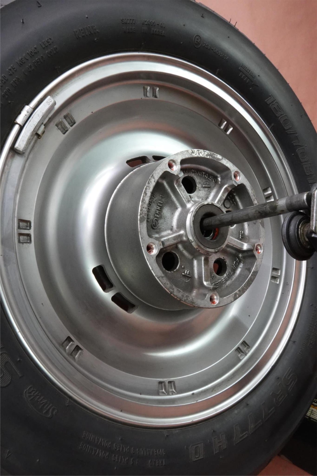 2007-2013 KAWASAKI VULCAN 900 VN900 VN900C REAR WHEEL RIM TIRE 180/70 ...