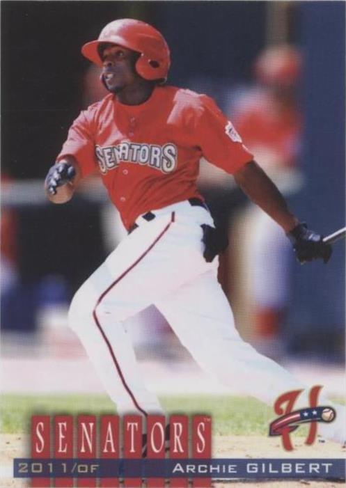 2011 Grandstand Harrisburg Senators - Archie Gilbert (RC) for sale ...