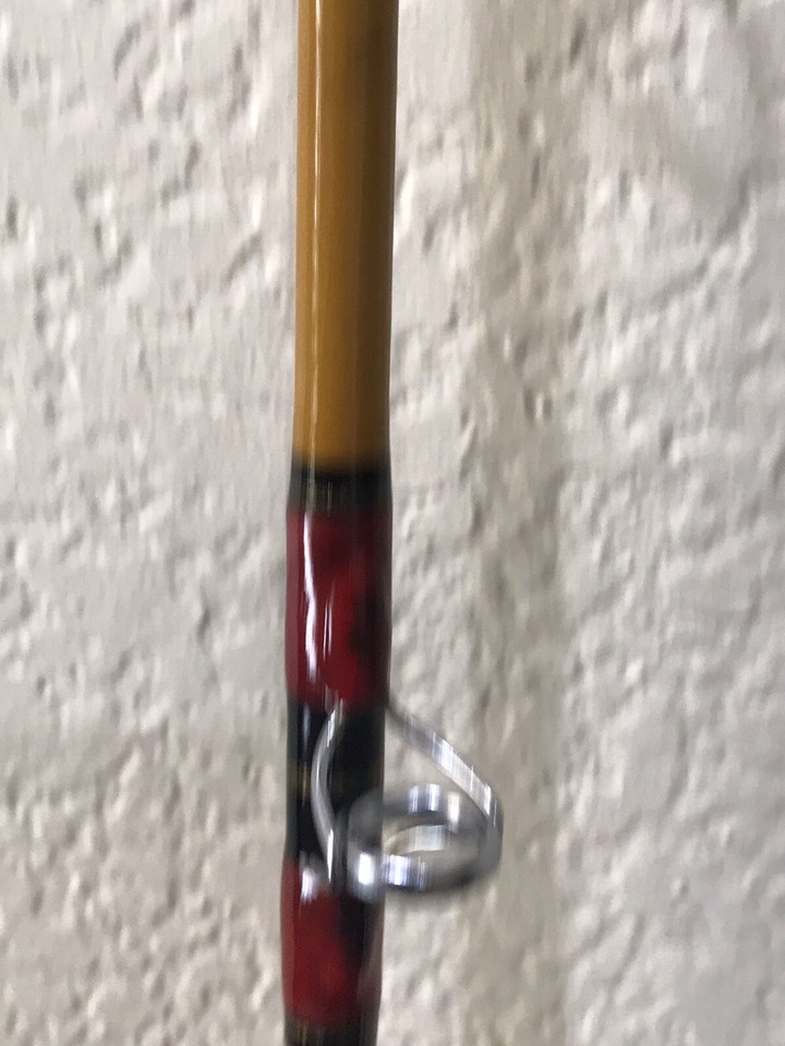 SABRE STROKER CUSTOM MADE CASTING JIGGING TROLLING FISHING ROD 6’6”FT ...