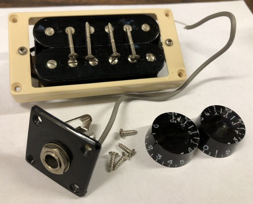 2011 Epiphone Les Paul Junior Humbucker Pickup With Ring, Screws, Jack ...