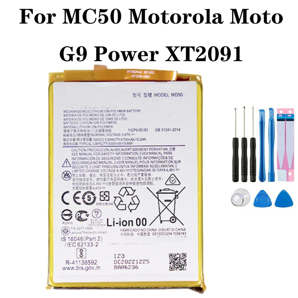 5000mAh Li-ion Battery Replacement For Motorola Moto G Stylus 5G XT2131 ...