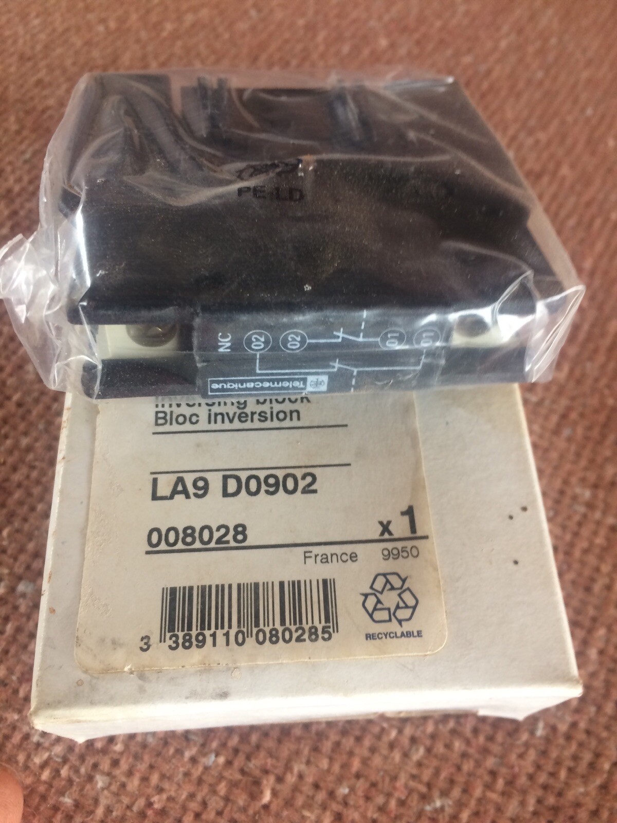 Schneider LA9D0902 Inversing Block | eBay