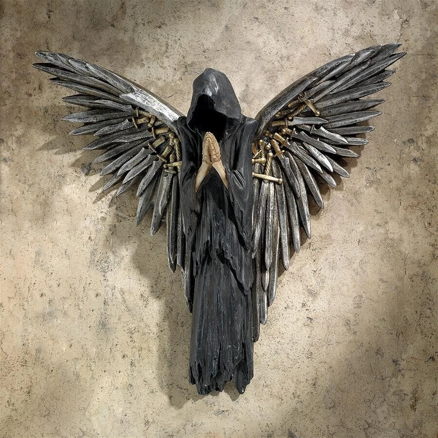 The Grim Reaper With Wings Drawings
