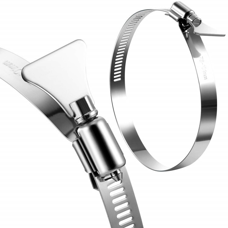 Thumb Screw Pipe Clamp Fastener hose clamp for collection air hose Pipe ...