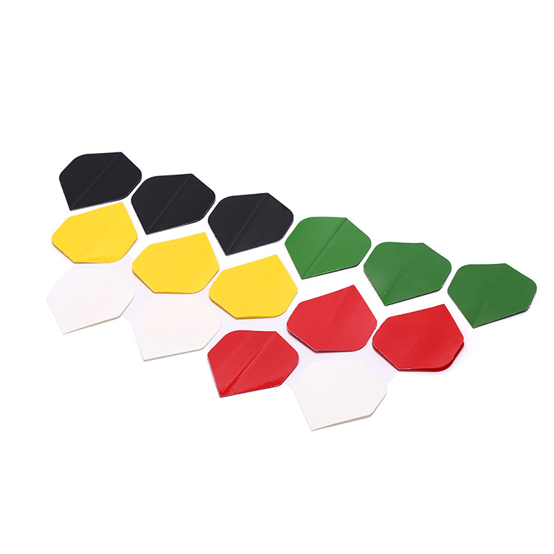 15pcs dart flights nice darts flight mixed color for outdoor darts wing ...