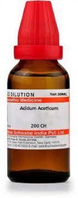 Dr Willmar Schwabe Acidum Aceticum Dilution 30ml Choose Potency Free ...