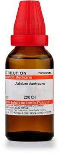 Dr Willmar Schwabe Acidum Aceticum Dilution 30ml Choose Potency Free ...