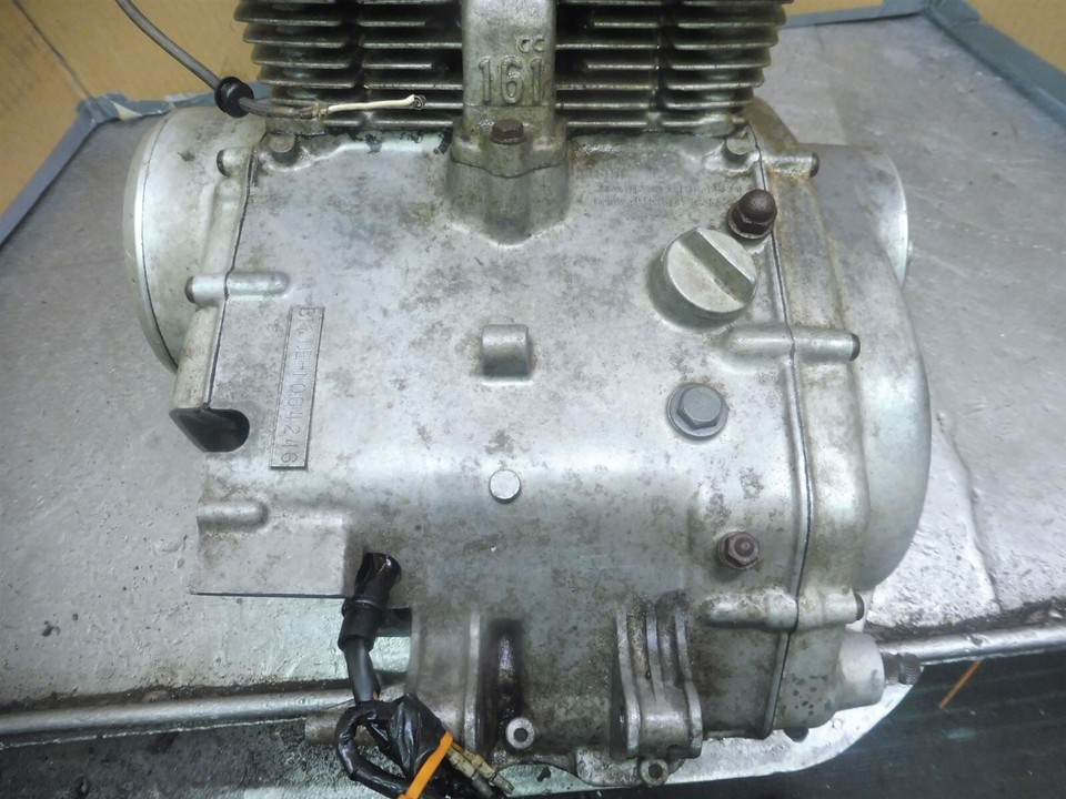 Honda CB160 HM788-1. engine motor stuck compression untested bad trans ...