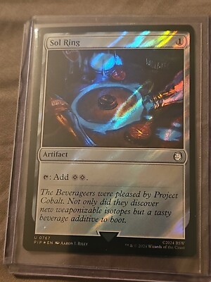 MTG - Sol Ring (Surge Foil) - Universes Beyond: Fallout (PIP) #767 | eBay