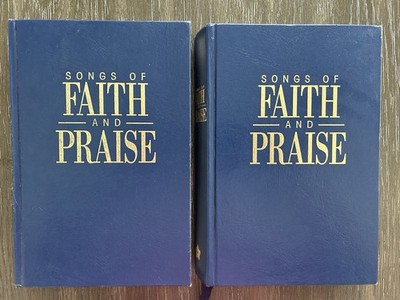 Songs of Faith And Praise Hymnal Blue Lot of 2 | eBay