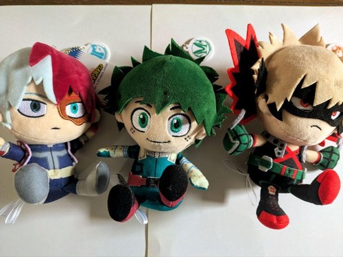 My Hero Academia Usj Limited Plush Toy Todoroki Shoto Midoriya Izuku ...