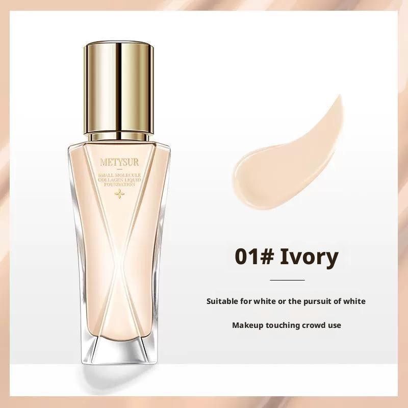 METYSUR Foundation Waterproof Oil-Control Sweat Long-Lasting Liquid ...