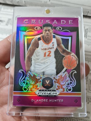 2019-20 Panini Prizm Draft DeAndre Hunter Purple Holo Crusade #78 ...