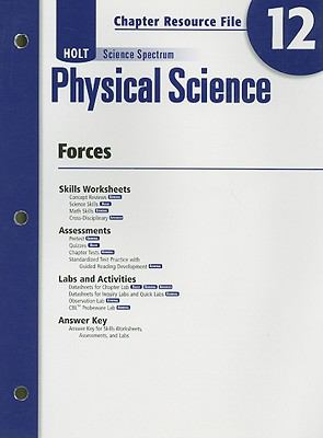 Holt Science Spectrum Physical Science Chapter 12 Resource File: Forces ...