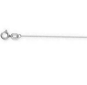 925 Sterling Silver Box Chain Kids Baby Children Necklace 14" 1mm | eBay