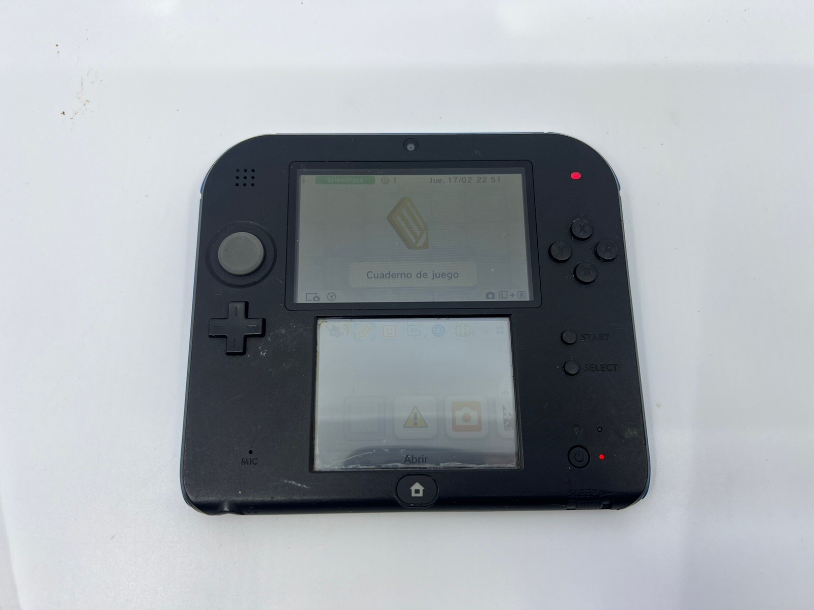 Nintendo 2DS Black & Blue Console Only Tested & Working | eBay