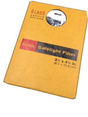 Vintage Kodak Safelight Filter In Box 3.25x4.75 999 | eBay