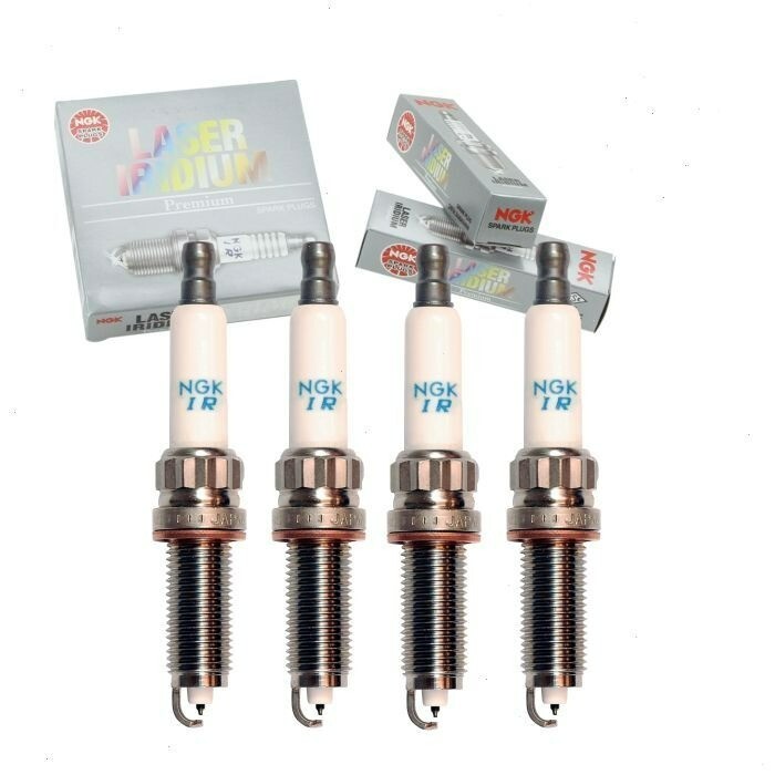 Set of 4 Genuine NGK 97506 Laser Iridium Spark Plugs SILZKBR8D8S | eBay