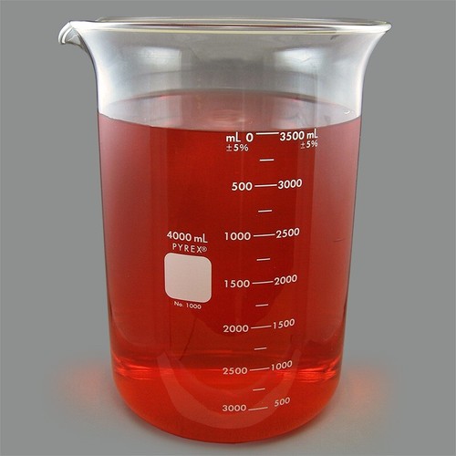 4000 mL Pyrex Griffin Beaker 1000-4L Lab Grade (discounts on bulk) | eBay