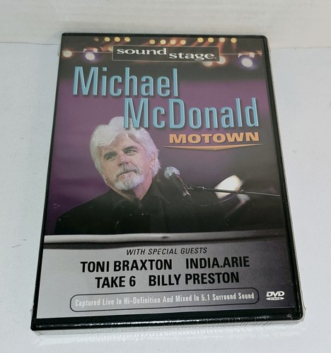 MICHAEL MCDONALD: A Tribute to Motown (DVD) Soundstage, NEW & SEALED ...