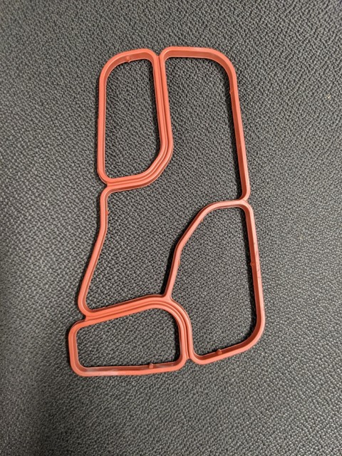 Genuine Mercedes Benz Engine Oil Cooler to Oil Filter Housing Gasket ...