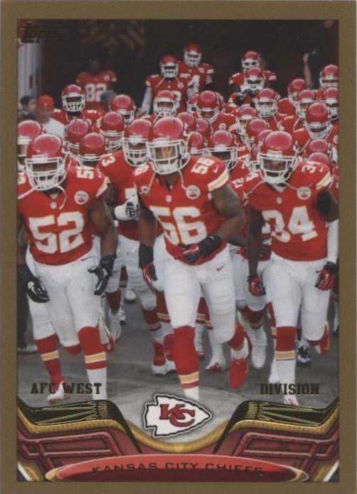 2013 Topps - Team Leaders Kansas City Chiefs #113 Gold Border /2013 for ...