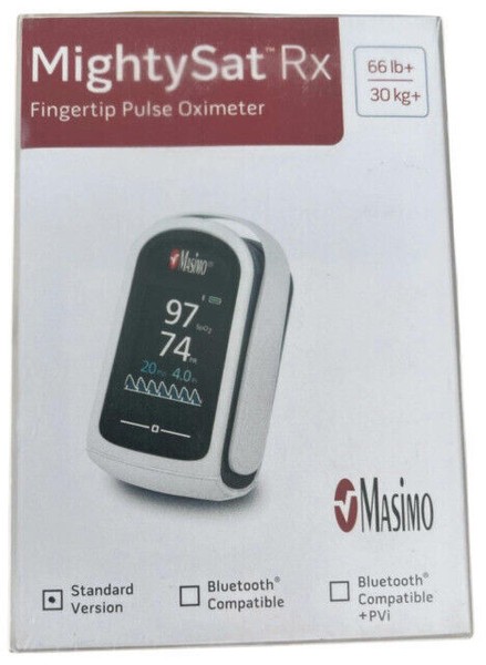 Masimo MightySat Fingertip Pulse Oximeter - 9709 for sale online | eBay